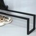 Floor Shoe Rack Metal Shoe Rack Shoe Storage Industrial - Etsy
