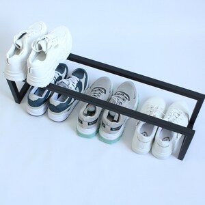 Floor Shoe Rack, Metal Shoe Rack, Shoe Storage, Industrial Shoe Rack ...