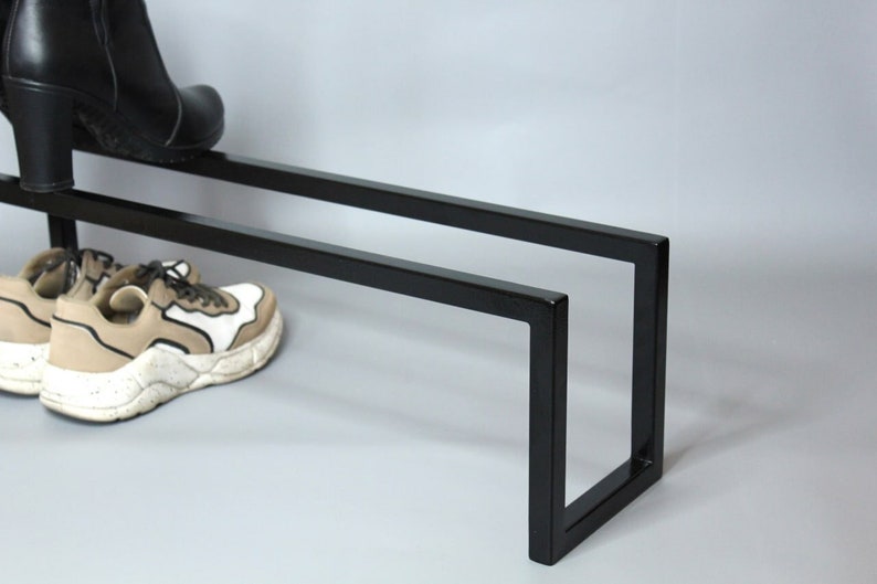 Floor Shoe Rack Metal Shoe Rack Shoe Storage Industrial - Etsy