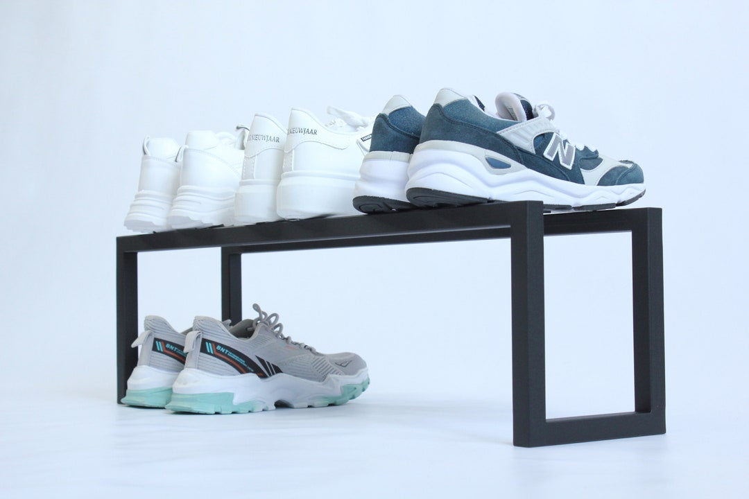 Floor Shoe Rack, Metal Shoe Rack, Shoe Storage, Industrial Shoe Rack ...