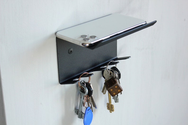 Key Holder for Wall Metal Organizer With Keys Hooks for - Etsy
