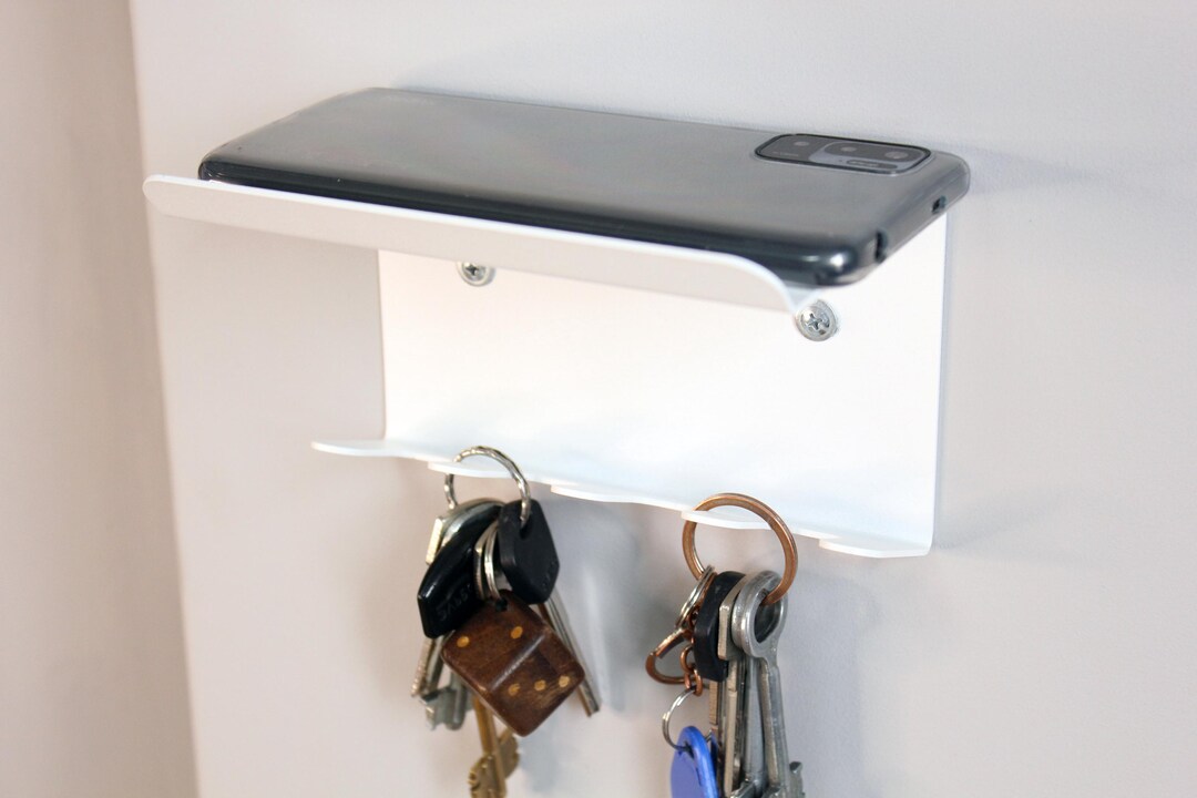 Key Holder for Wall Metal | Organizer With Keys Hooks for Modern Front ...