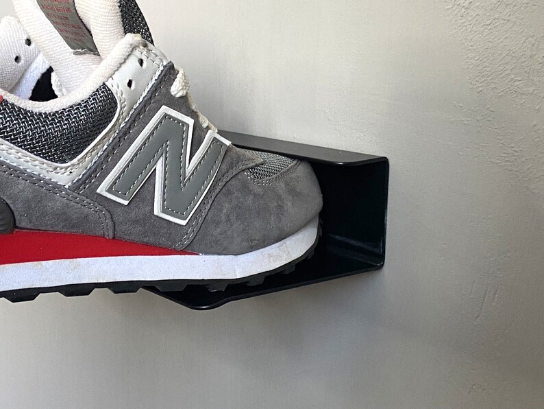 Metal Wall Mount Shoe Rack Wall Shoe Organise Metal Shoe Shelf Wall ...