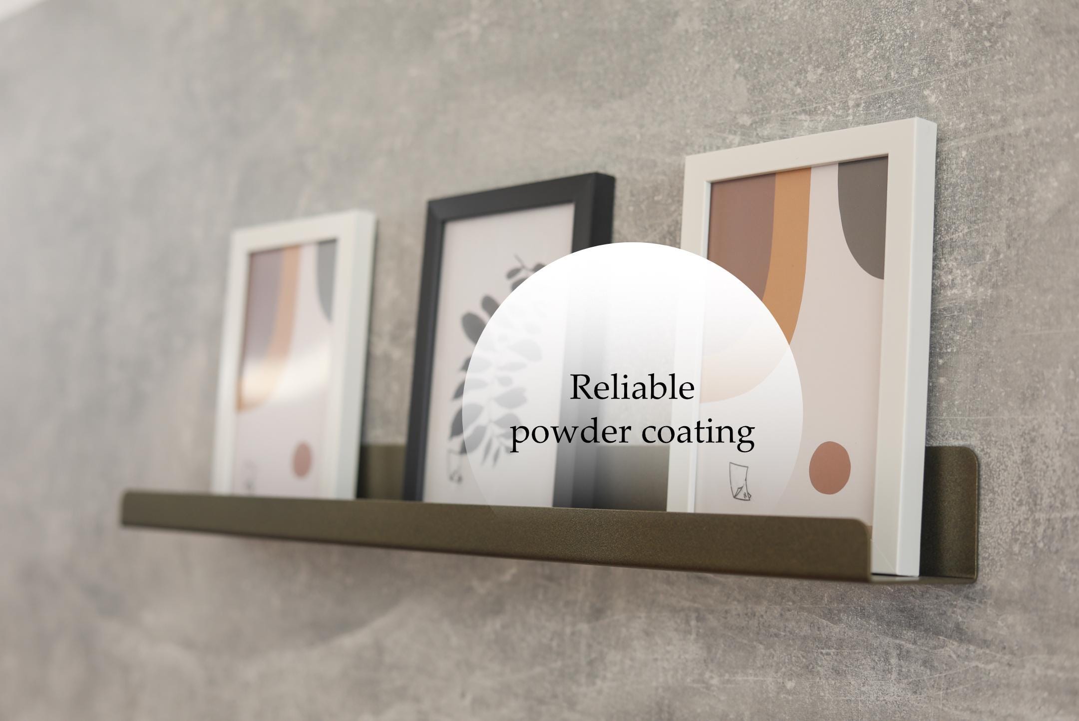 Metal Picture Ledge Shelf: Gallery Wall Photo Display - Etsy