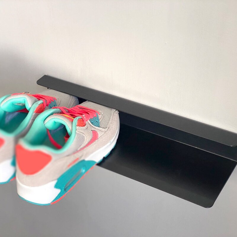 Wall Mount Shoe Storage - Etsy