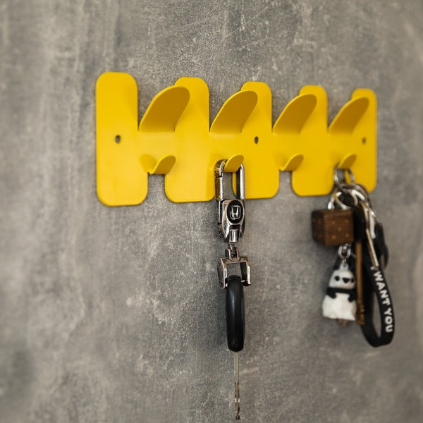 Modern Key Rack - Etsy