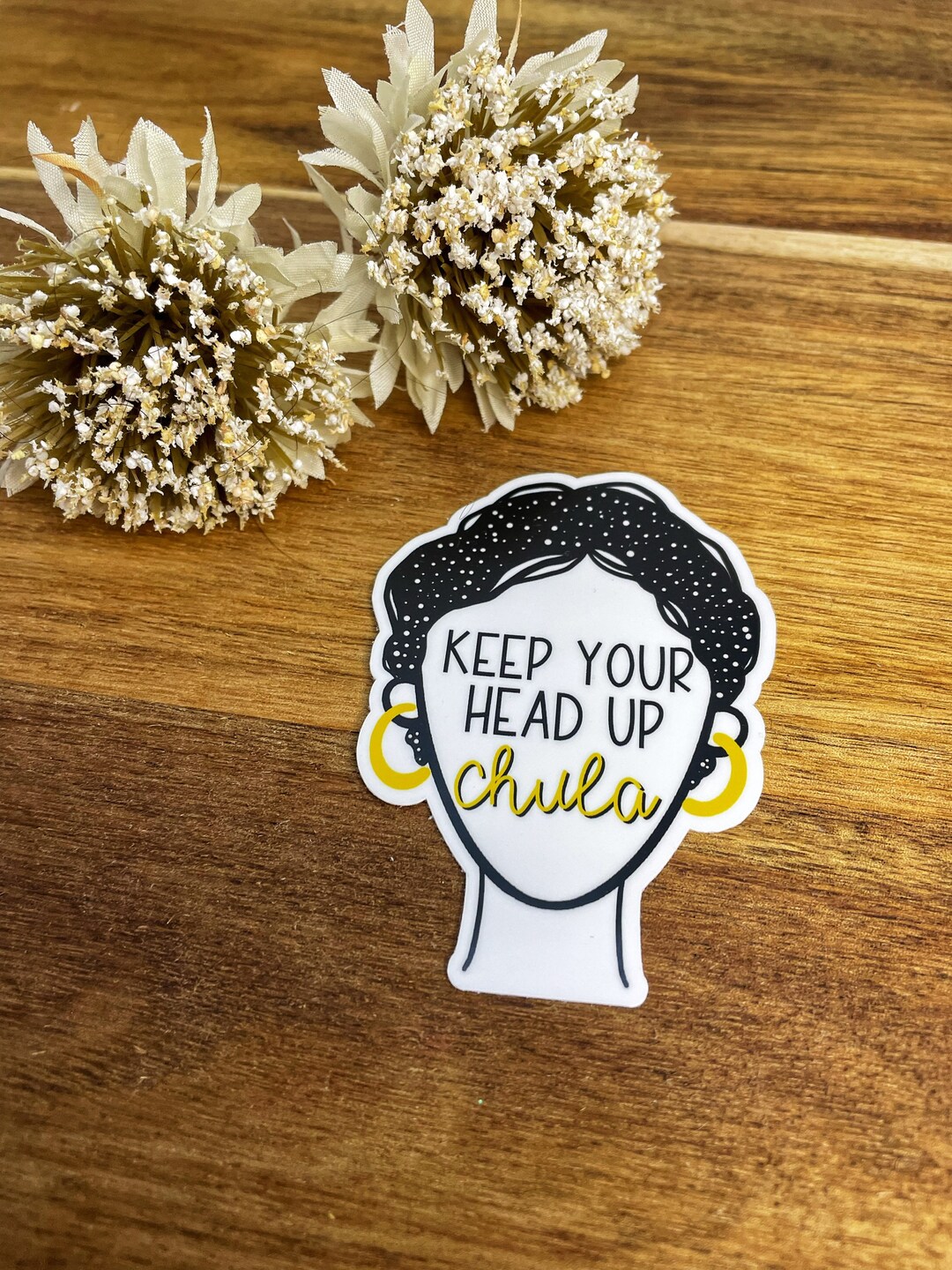 Spanish Latina Sticker, Gift for Her, Chula Sticker, Waterproof Sticker ...