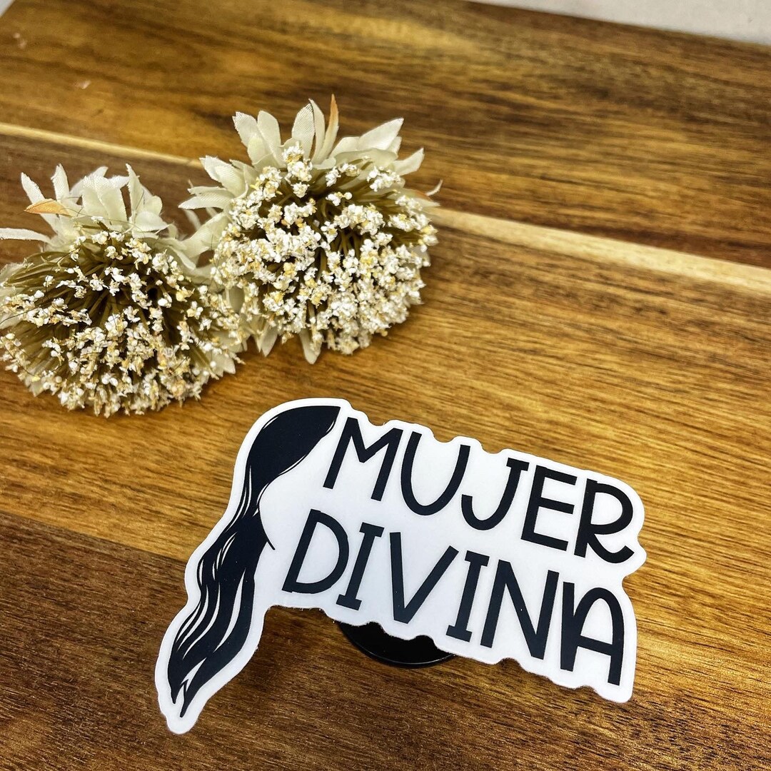 Latina Sticker Gift for Her Vinyl Sticker for Laptop - Etsy