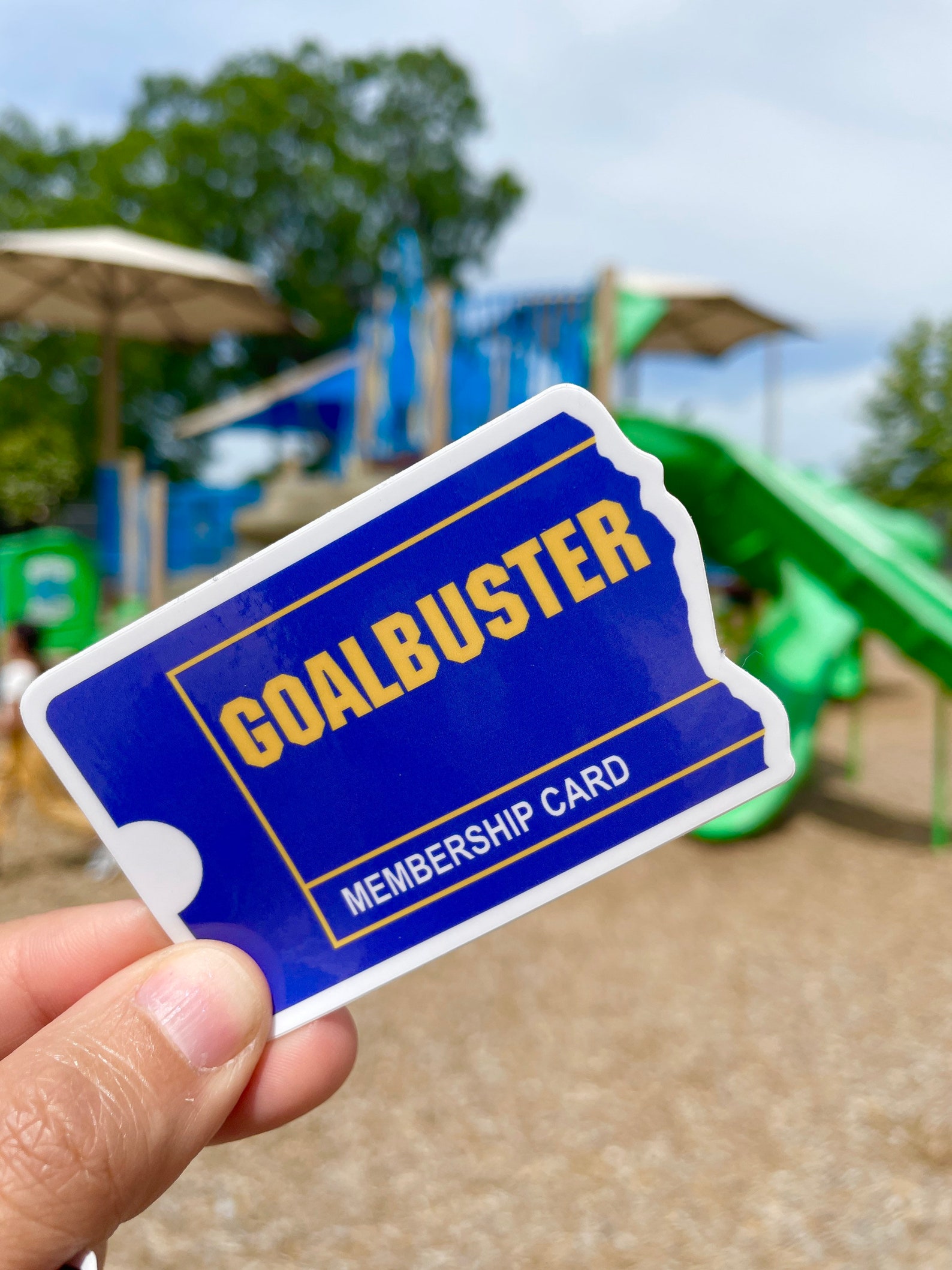 Goal Sticker, Goal Buster Sticker, 90s Nostalgia, Self-care Sticker ...