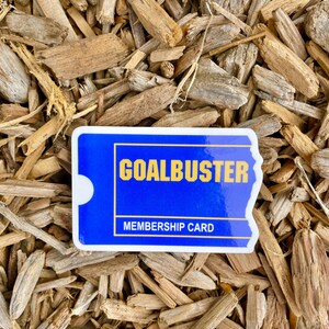 Goal Sticker, Goal Buster Sticker, 90s Nostalgia, Self-care Sticker ...