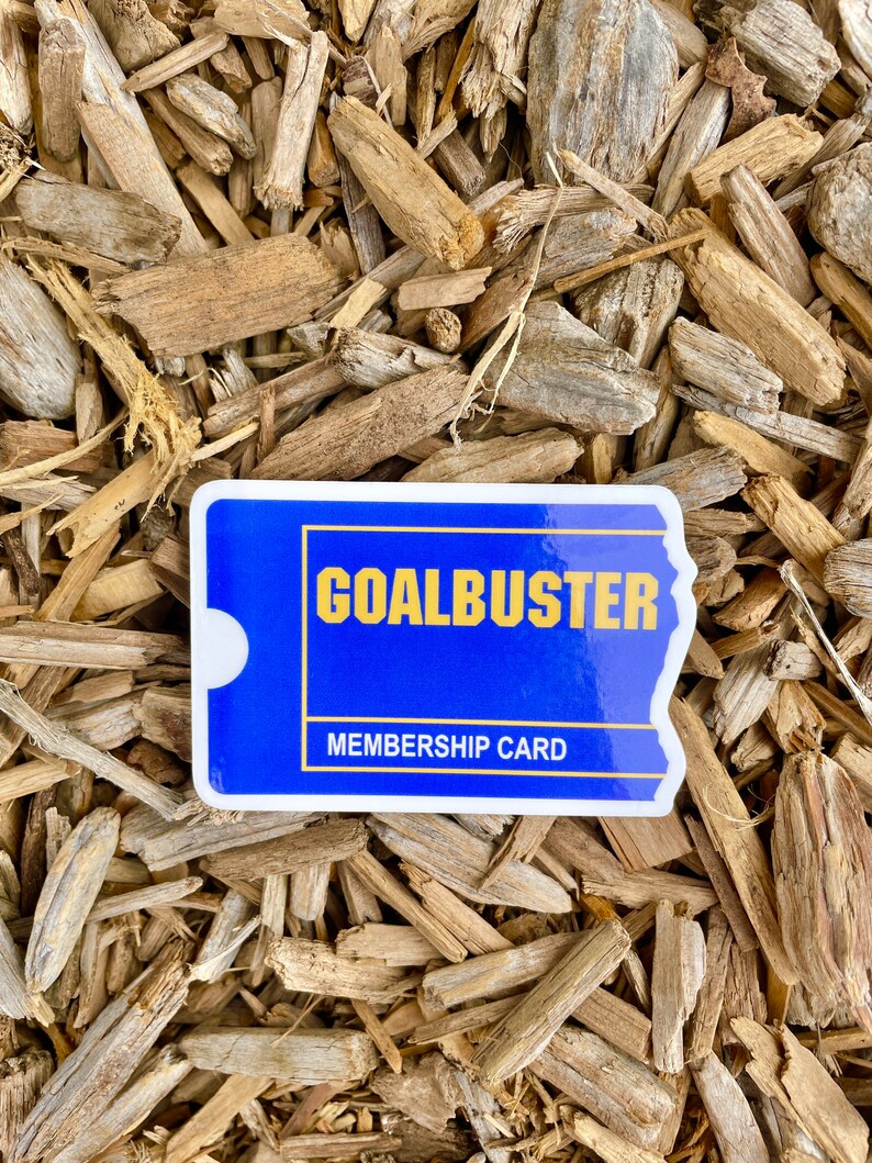 Goal Sticker, Goal Buster Sticker, 90s Nostalgia, Self-care Sticker ...