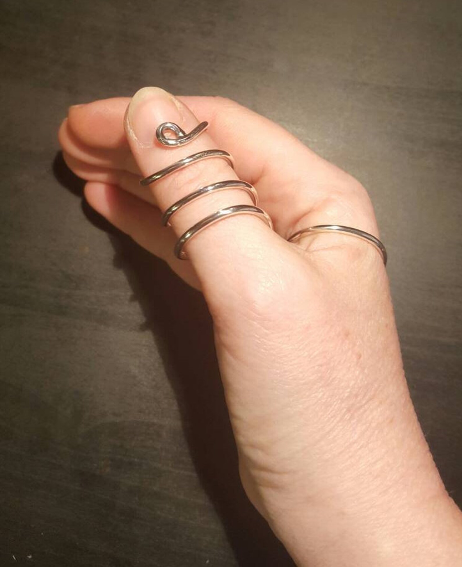 Total Thumb Stabilization Silver Splint. CMC MP IP Joints Fixation - Etsy