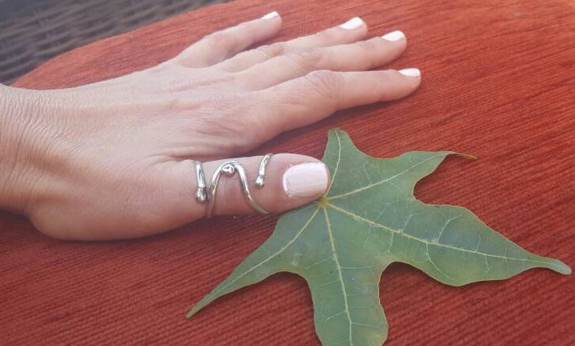 Thumb Trigger Finger Silver Ring Splint 2 - Etsy