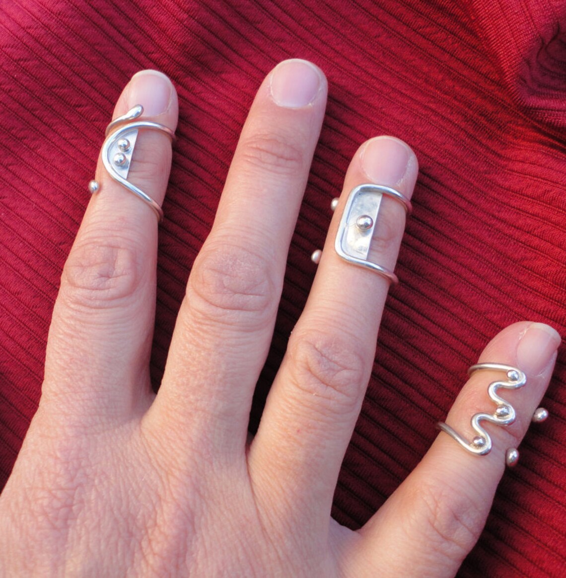 Arthritis Silver Ring Splint - Etsy