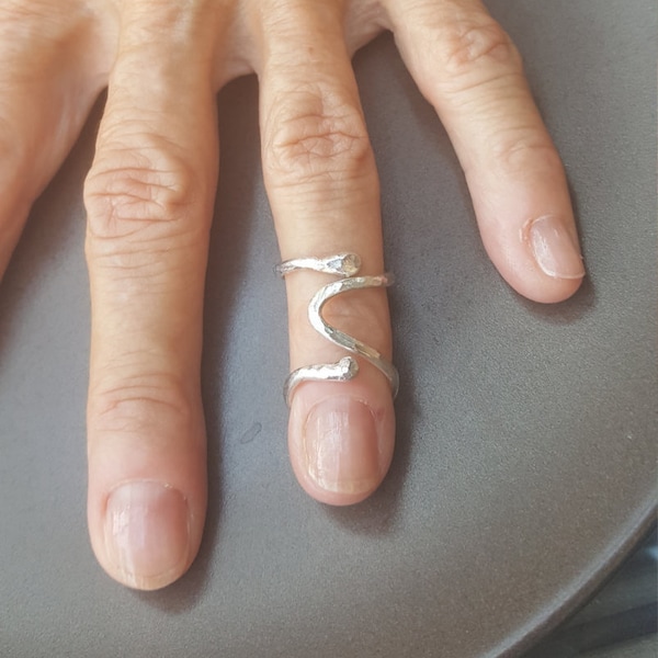 Silver Ring Splint - Etsy