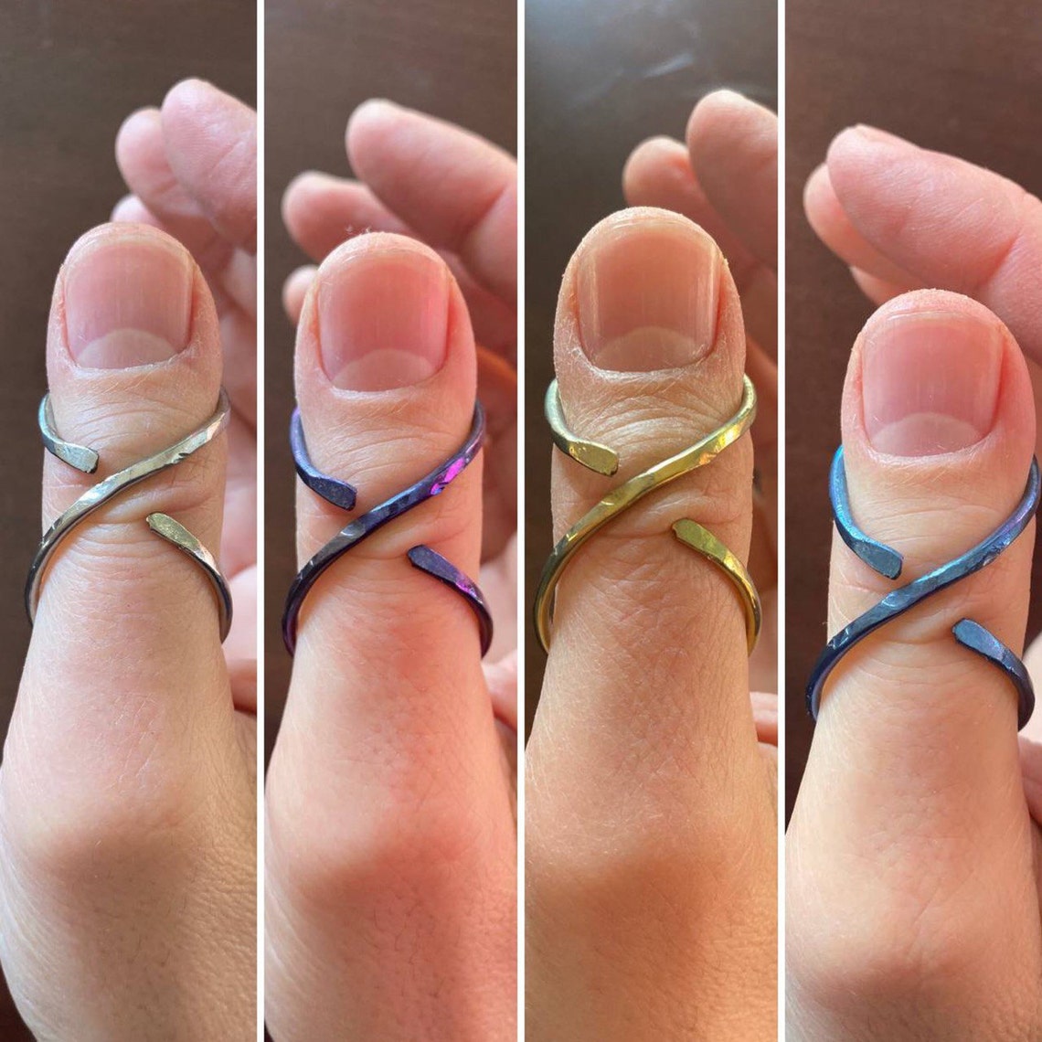 Titanium Thumb Splint Blue Color | Etsy