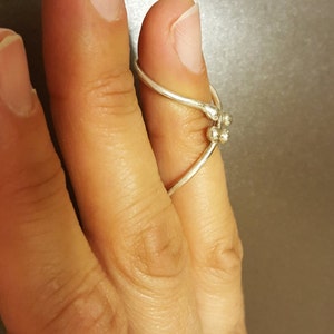 Mallet Finger Silver Ring Split - Etsy