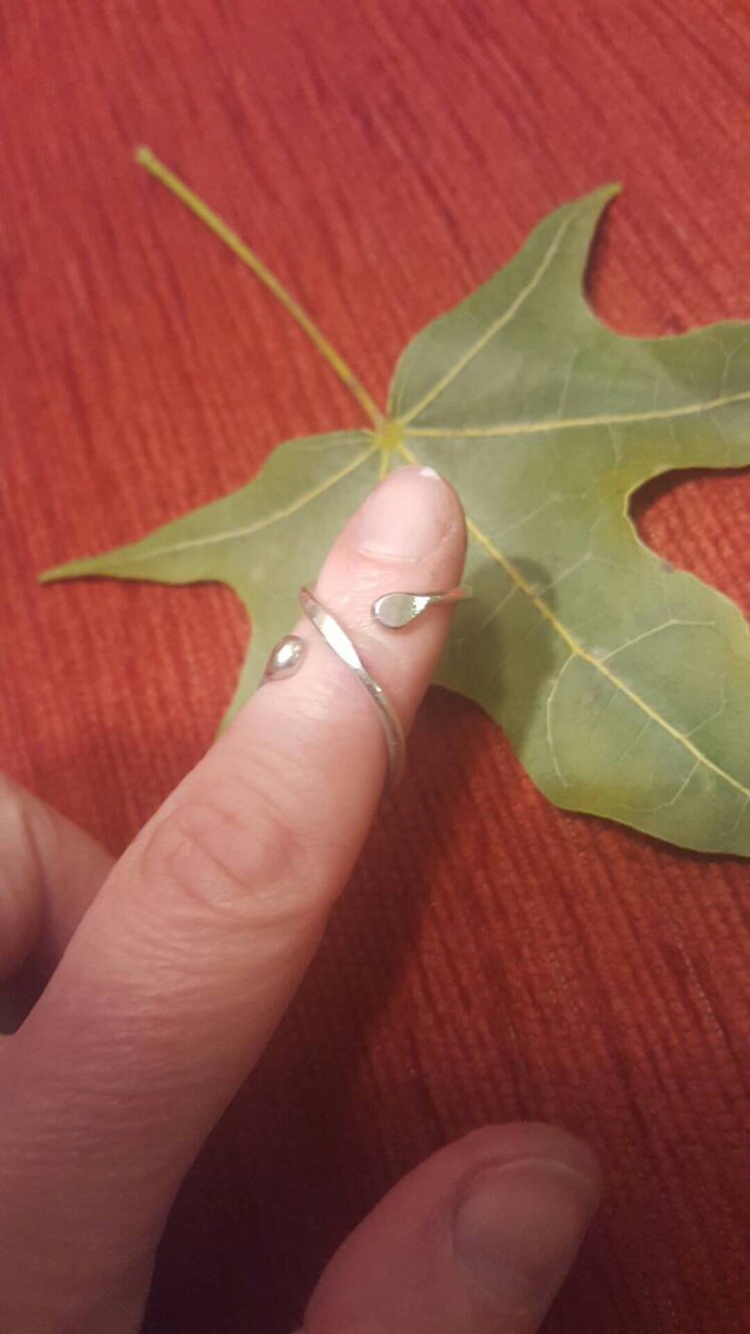 Mallet Finger Ring Split Sterling Silver 925 - Etsy