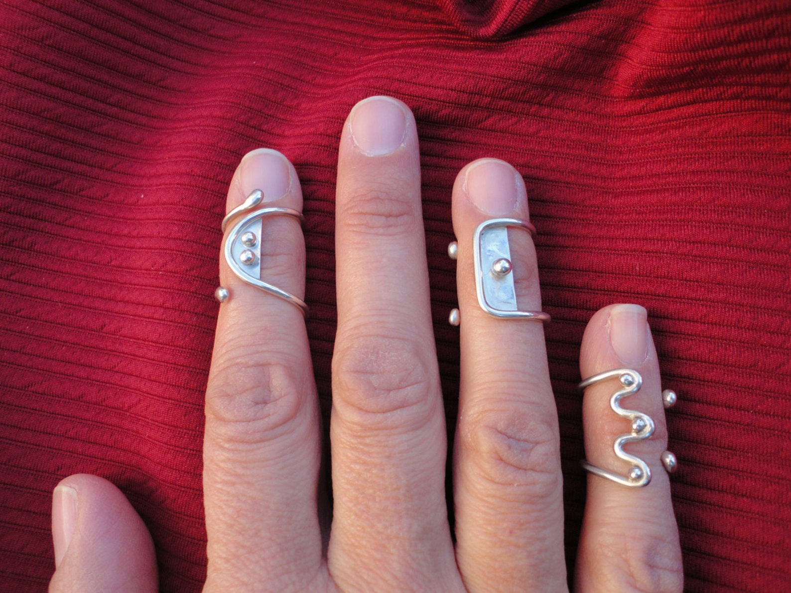 Arthritis Silver Ring Splint - Etsy