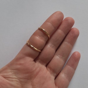 Arthritis Finger Ring Splint Gold Plated 14k Adjustable - Etsy