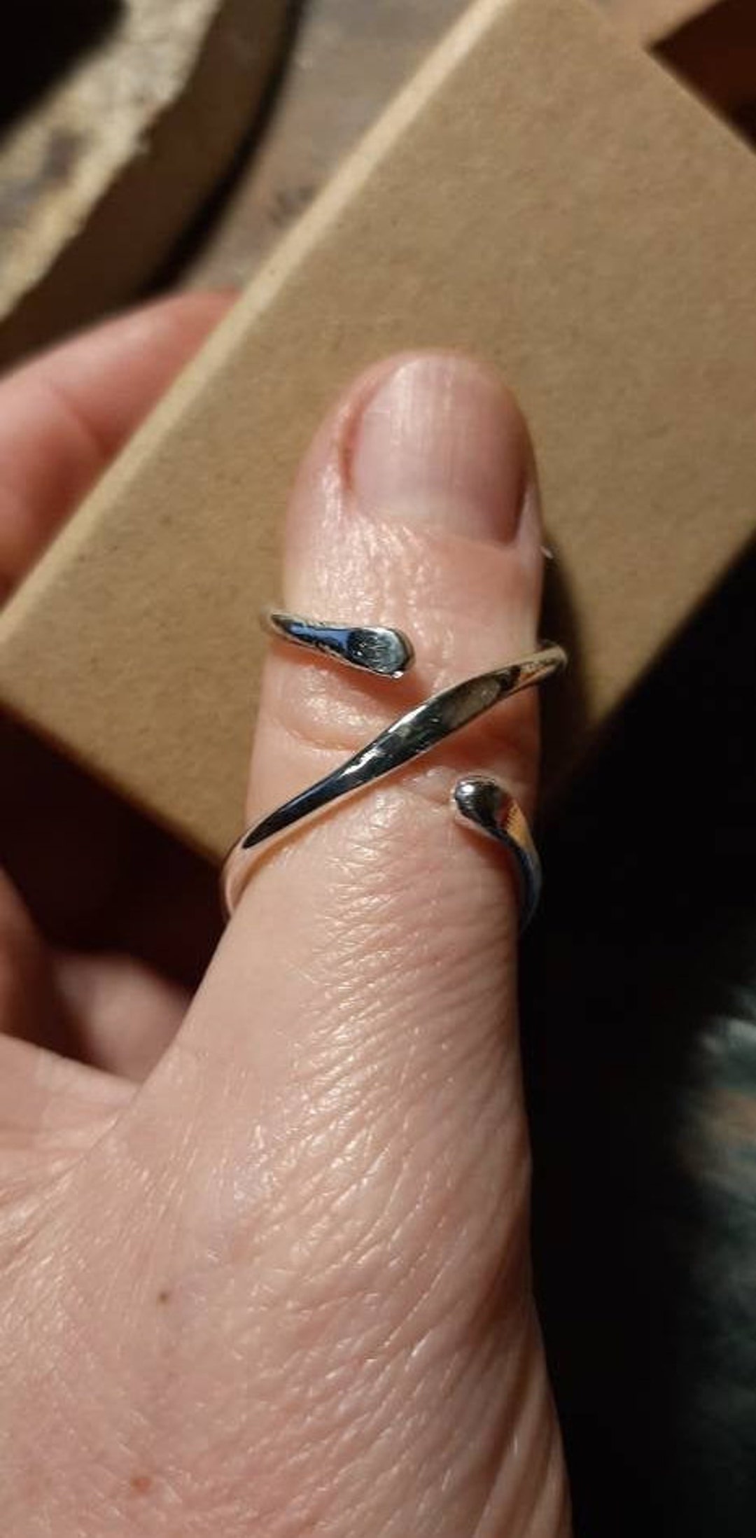 Thumb Trigger Finger Splint Sterling Silver Two Flat Balls - Etsy