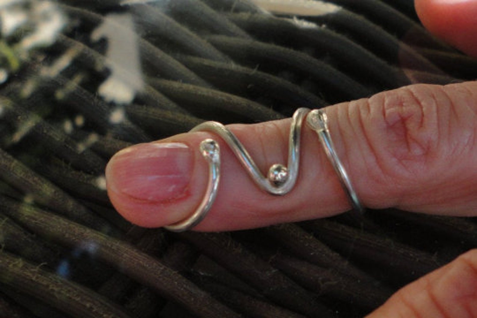 Mallet Finger Ring Splint Sterling Silver 925 | Etsy