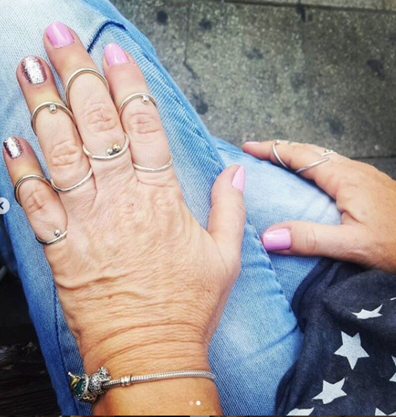 EDS Hypermobylity / Arthritis / Swan Neck Ring Splints Set of | Etsy