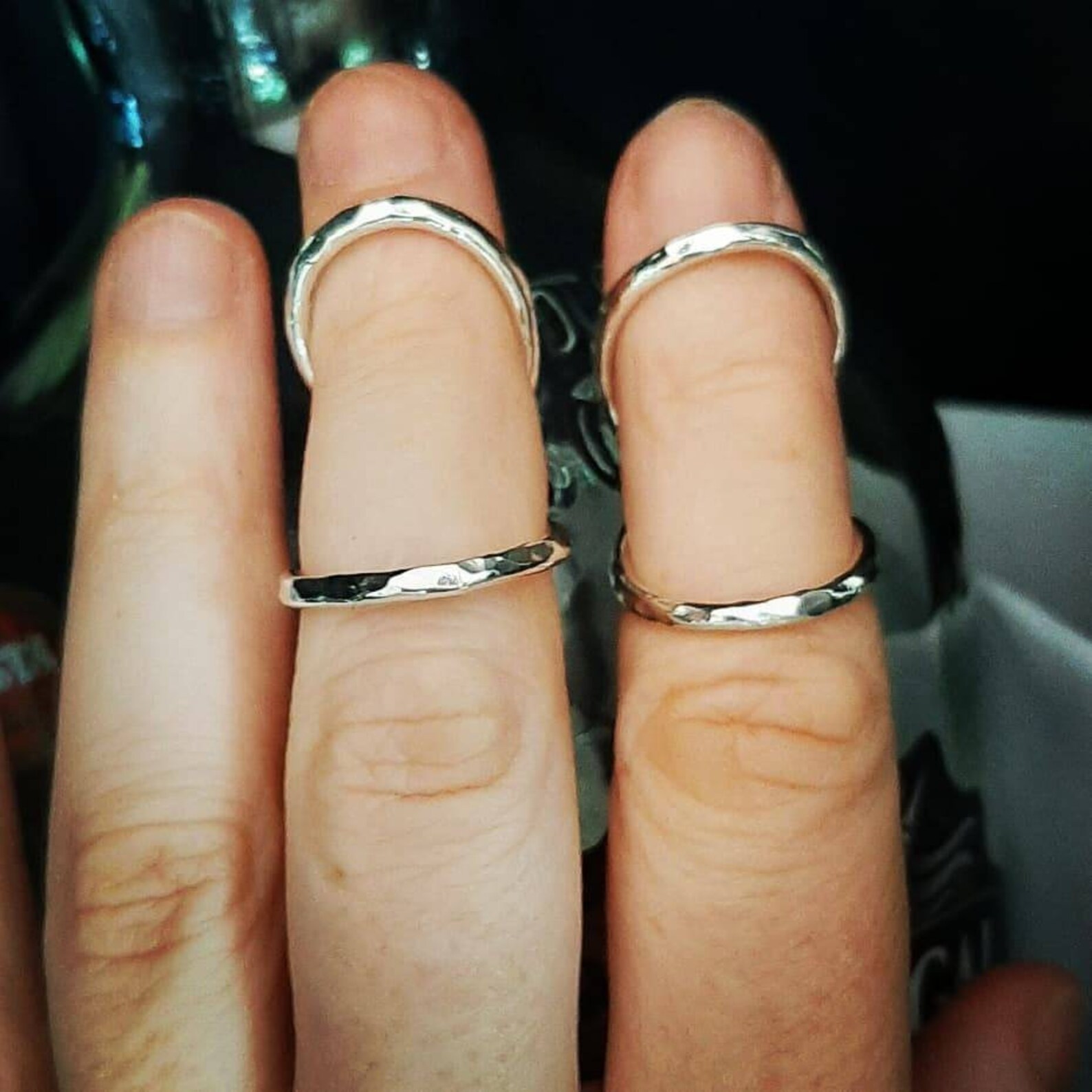 EDS Hypermobility DIP Finger Ring Splint Adjustable Sterling Silver - Etsy