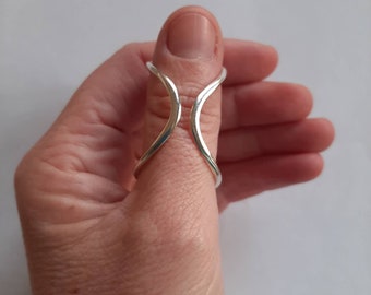Trigger Thumb Ring Splint Sterling Silver | Etsy