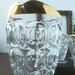Bumpy Glass Juice Pitcher and Glass Set With Gold Rims . FREE SHIPPING ...