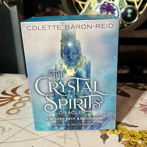 The Crystal Spirits Oracle Card Deck and Guidebook by Colette Baron ...