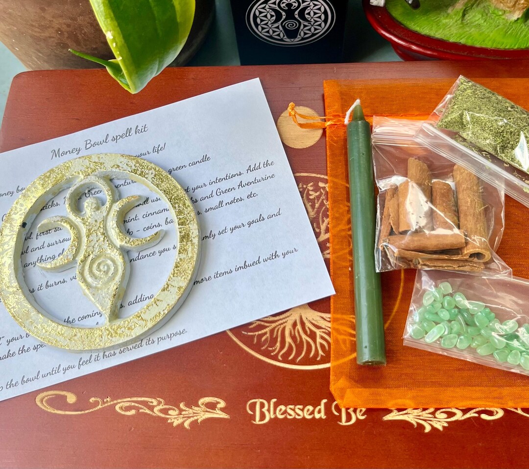 Money Bowl Spell Kit: Abundance Ritual for Beginners - Etsy