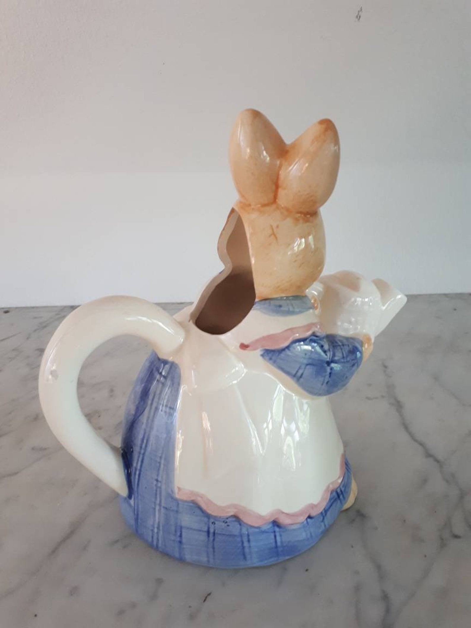 Vintage Bunny Teapot RESERVED - Etsy
