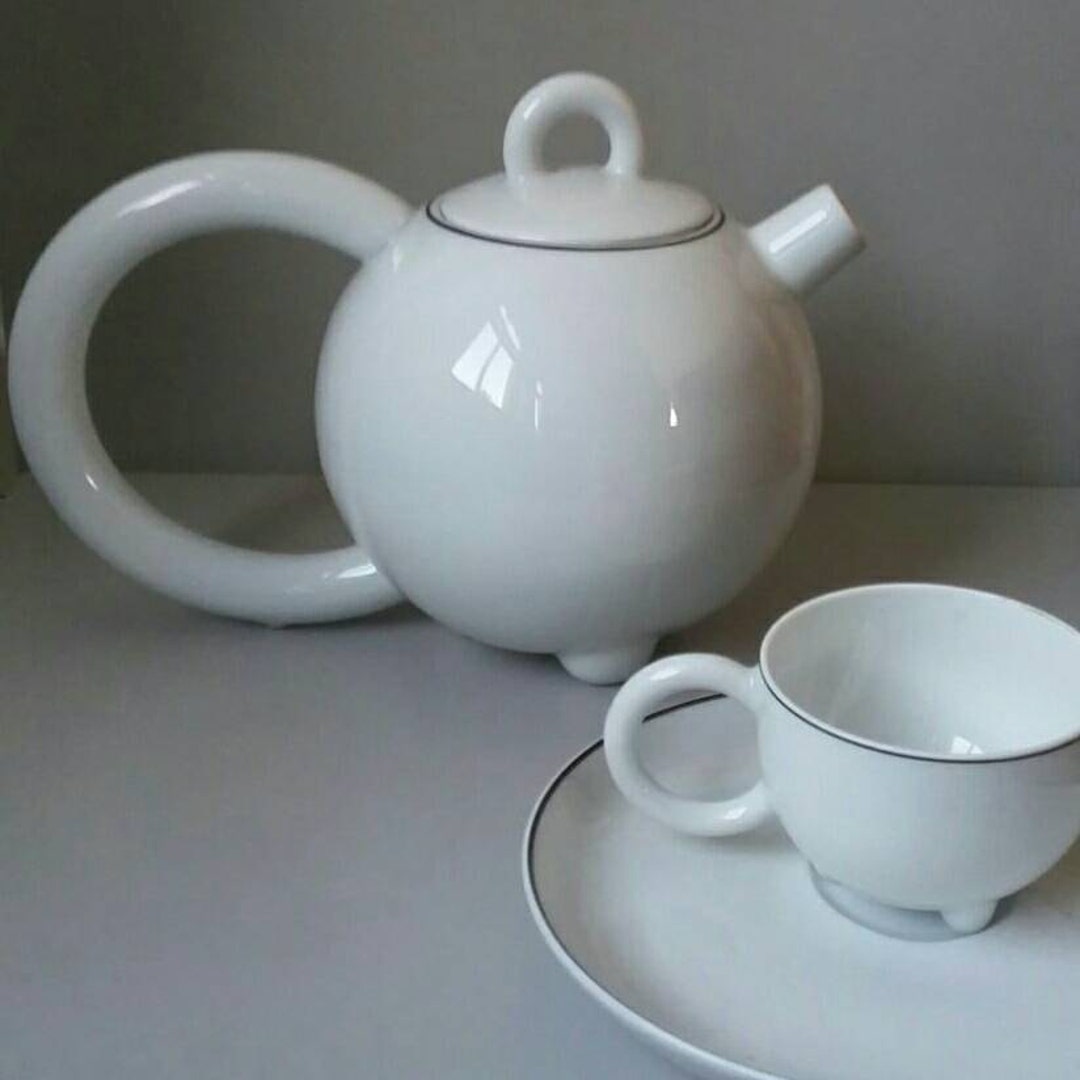 Memphis Teapot Matteo Thun for Arzberg '80 - Etsy