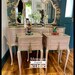 Vintage Olympus Bedside Tables, Pink Chests With Glass Tops (pair) to ...
