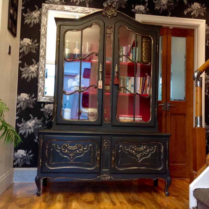 Shabby Chic Bookcase - Etsy