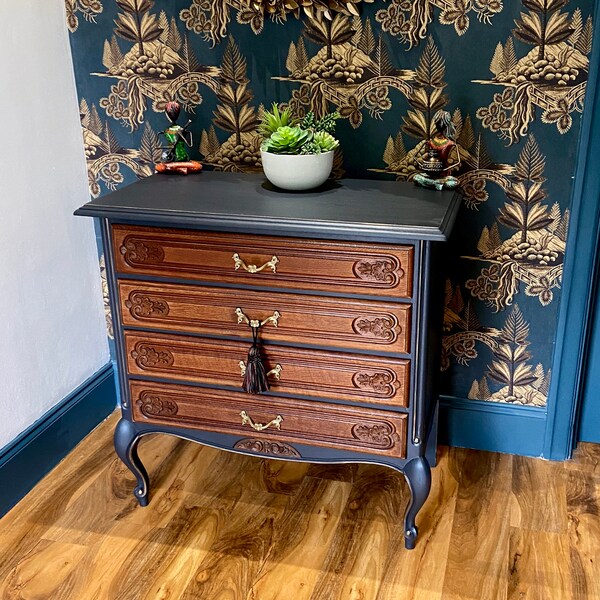 Hand Painted Chest - Etsy