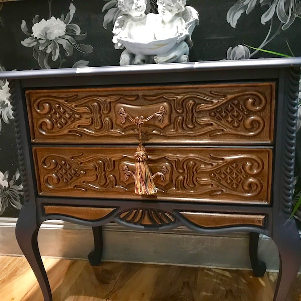 Hand Painted Chest - Etsy