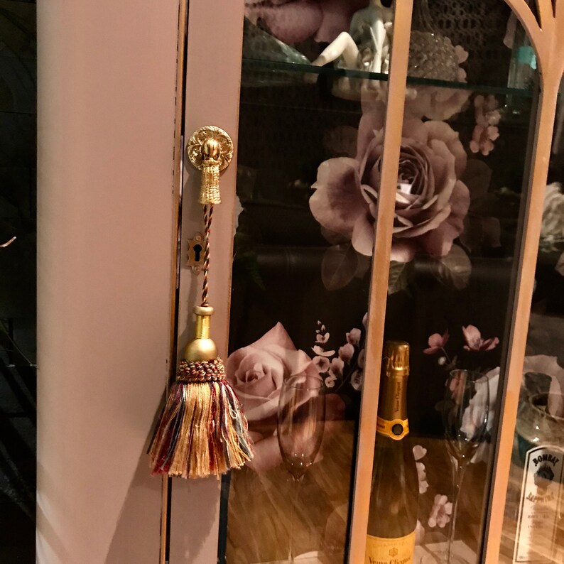 Now Sold Art Deco Cocktails Drinks Cabinet Bar in Damask & - Etsy