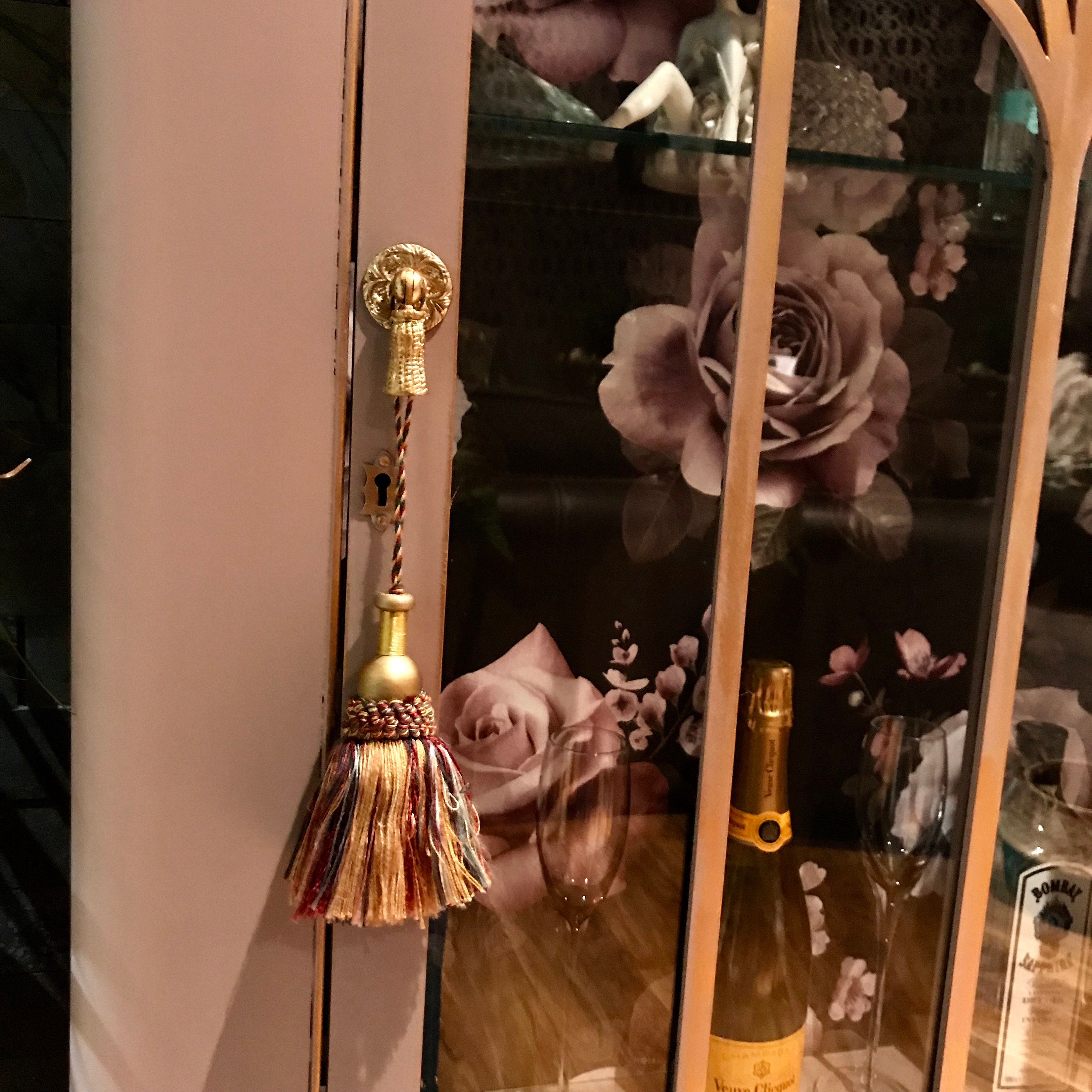 Now Sold Art Deco Cocktails Drinks Cabinet Bar in Damask & - Etsy