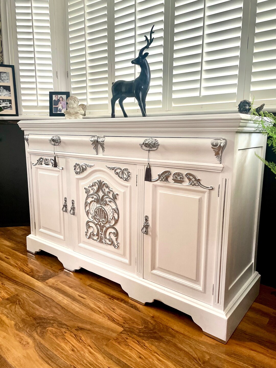 Sold Antique TV Unit Sideboard Buffet Drinks Cabinet TV Unit - Etsy