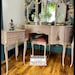 Vintage Olympus Bedside Tables, Pink Chests With Glass Tops (pair) to ...