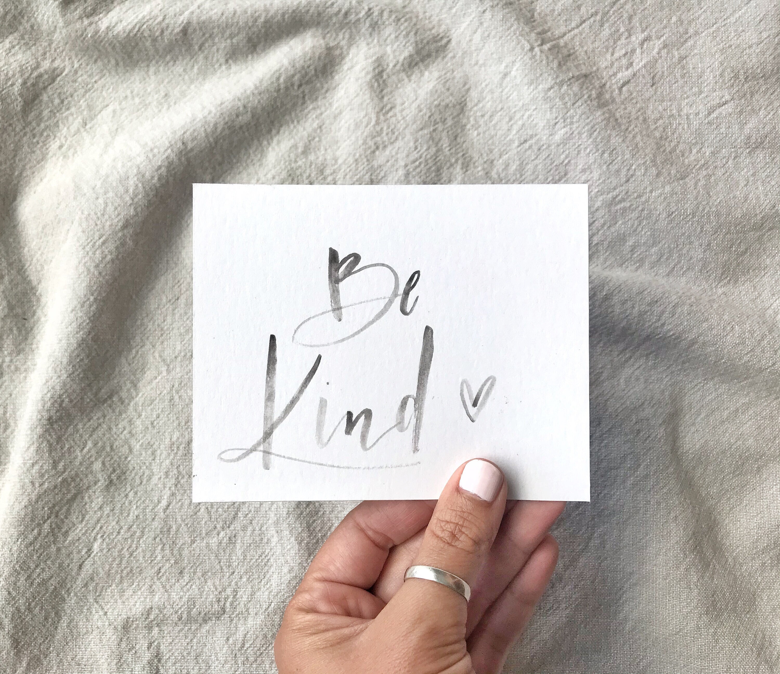 Hand-lettered Custom Quote | Watercolor Calligraphy | Personalized Gift ...