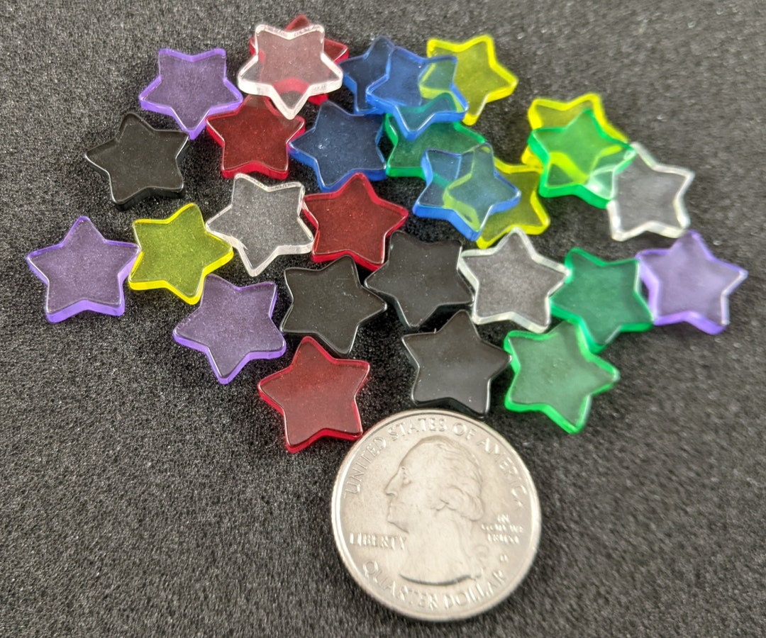 Small Plastic Stars - Etsy