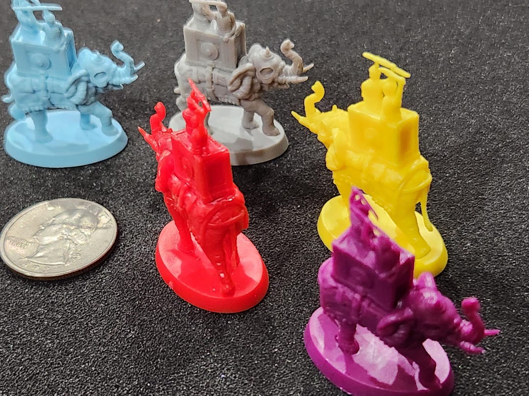 Detailed Plastic Elephant Units - Etsy