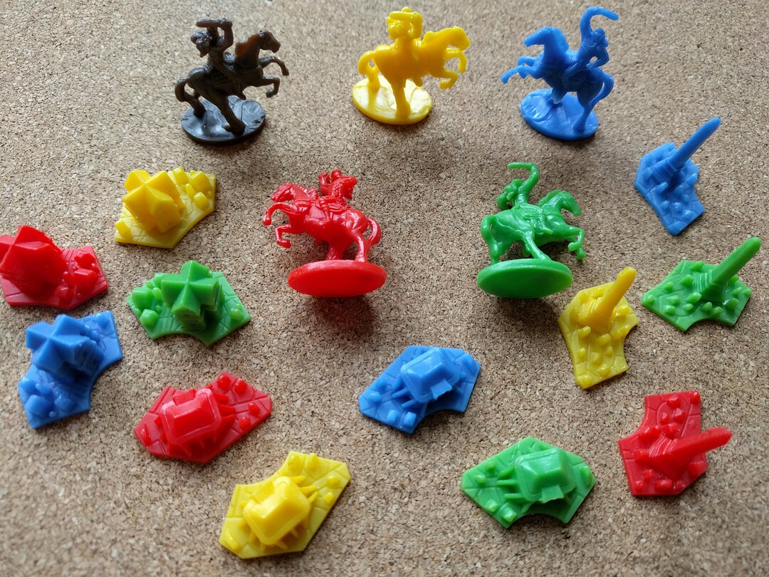 Assorted Plastic Game Pieces - Etsy