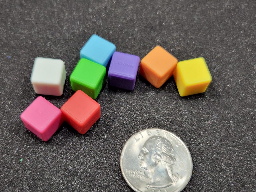 10mm Plastic Cubes - Etsy