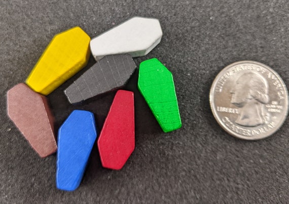 Small Coffin Tokens - Etsy