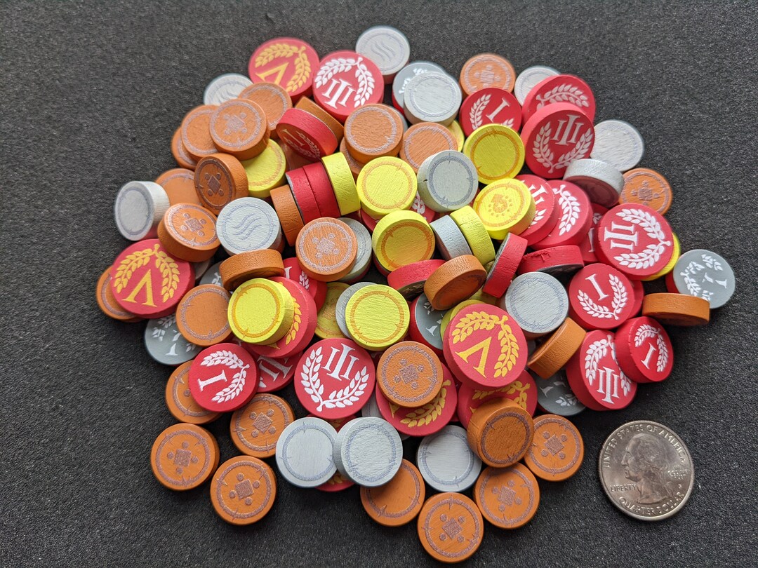 A Wonderful Set of Upgrade Point and Money Tokens. - Etsy