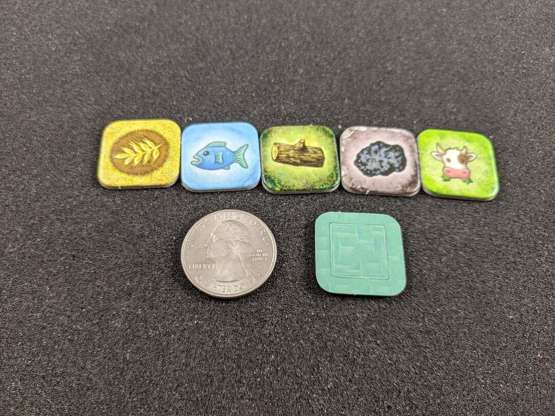 Commodity, Resource Tiles. - Etsy